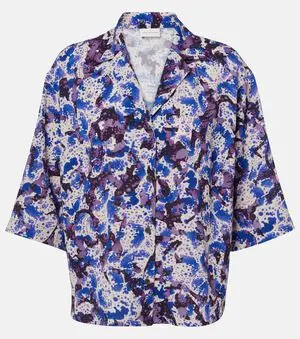 Dries Van Noten Printed Shirt - Blue