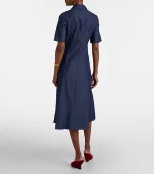 Vince Denim Shirt Dress