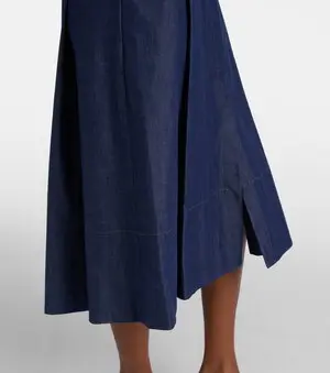 Vince Denim Shirt Dress