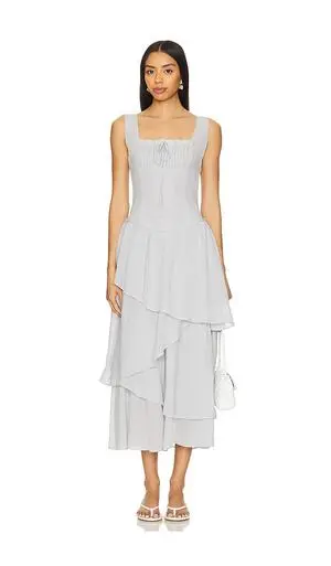 Free People X In My Dreams Midi Dress - Slate