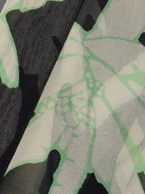Johanna Ortiz The Passing Storm Printed Recycled-georgette Robe