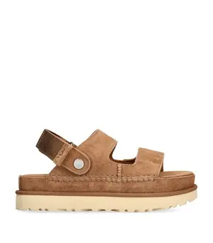 UGG Goldenstar Glide Suede Sandals