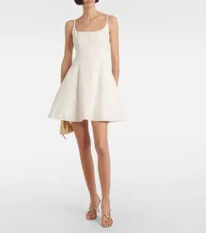 Staud Bridal Joy Mini Dress