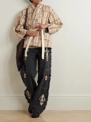MARANT ETOILE Chancel Belted Quilted Jacket