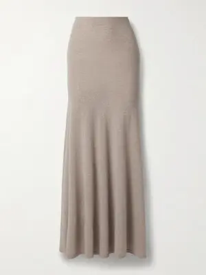 THE ROW Jovian Cashmere Maxi Skirt