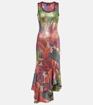 Etro Printed Maxi Dress - Multicoloured