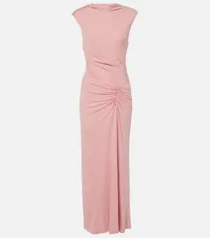 Simkhai Acacia Ruched Maxi Dress