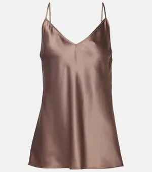 JOSEPH Joseph Clea Silk Satin Camisole Neutrals