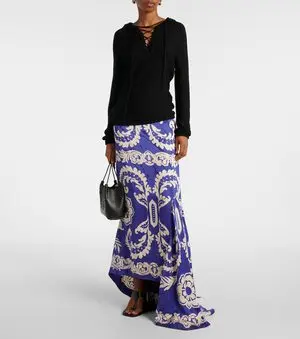 Etro Printed Maxi Skirt