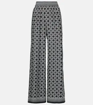 Simkhai Zuna Printed Wide-leg Pants