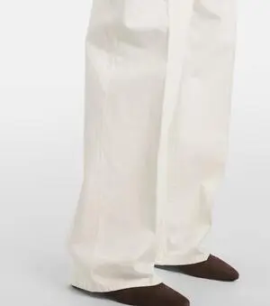 TOTEME High-rise Wide-leg Jeans