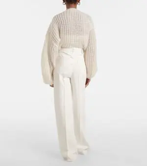 TOTEME High-rise Wide-leg Jeans