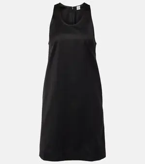 TOTEME Chintz Mini Dress - Black