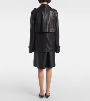 TOTEME Oversized Leather Jacket