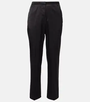 TOTEME Cotton-blend Straight Leg Trousers