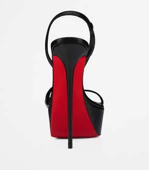 CHRISTIAN LOUBOUTIN Rosalie Alta Leather Sandals 150 - Black