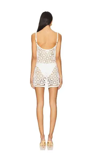 Frankies Bikinis Sunshine Crochet Mini Dress In . Also