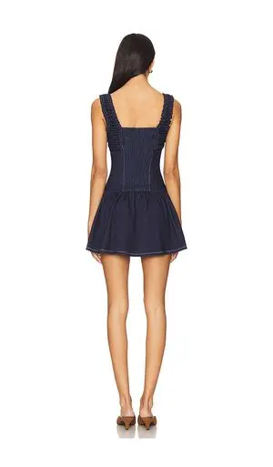 Frankies Bikinis Christa Denim Mini Dress