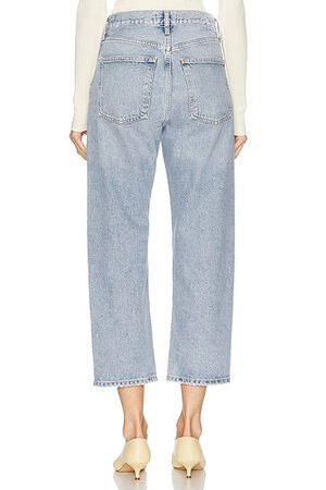 AGOLDE 90's Mid Rise Straight Crop Jeans