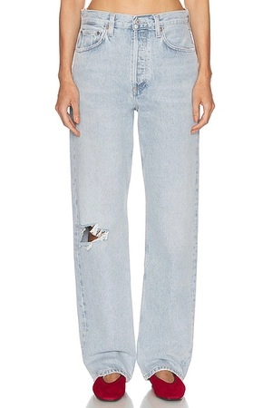 AGOLDE Kelly High Rise Straight Jeans