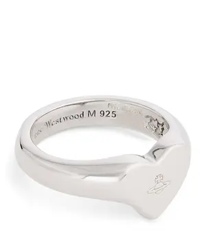 VIVIENNE WESTWOOD Sterling Heart Marybelle Ring - Silver