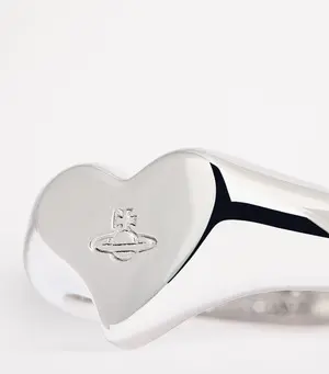 VIVIENNE WESTWOOD Sterling Heart Marybelle Ring
