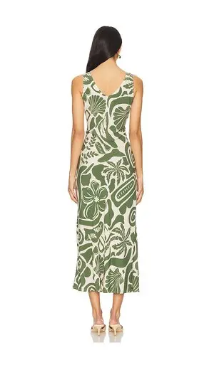Minkpink Amos Keyhole Midi Dress