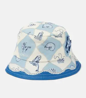 ALEMAIS Pia Linen Bucket Hat