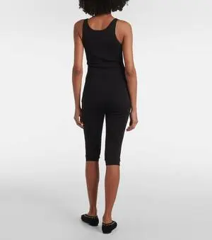 TOTEME Ribbed Jersey Tank Top