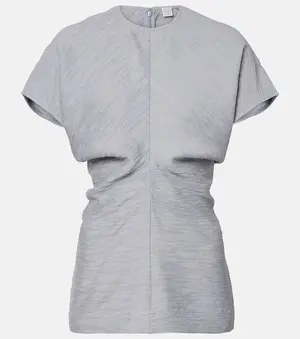 TOTEME Draped Top - Blue