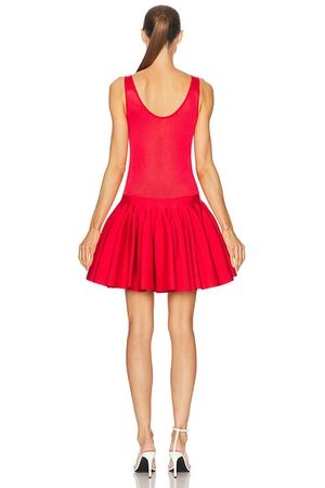 Alaïa Knit Godet Dress