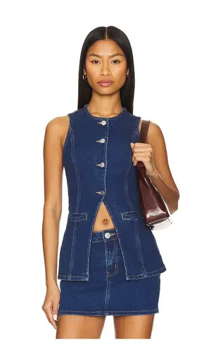 MORE TO COME Maeve Top - Blue