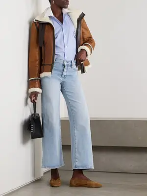 FRAME Le Slim Palazzo Jeans