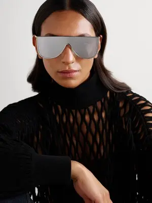 Alaïa Oversized D-frame Sunglasses