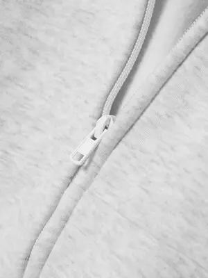 SKIMS Classic Zip Up Hoodie - Gray