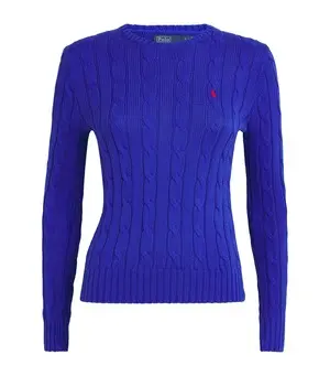 Polo Ralph Lauren Cable-knit Julianna Sweater - Blue