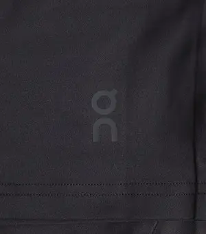 On Studio Long Sleeve Cropped Top - Black