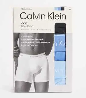 Calvin Klein Cotton Stretch Icon Boxer Briefs