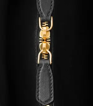 Prada Large Buffalo Leather Tote Bag - Black