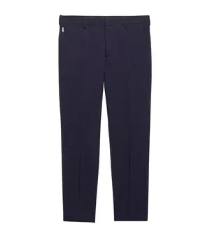Prada Stretch-wool Light Trousers