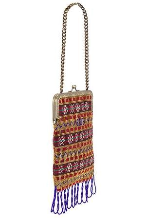 BODE Beaded Bracken Frame Bag