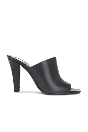 Saint Laurent Jill Mule Sandal - Nero