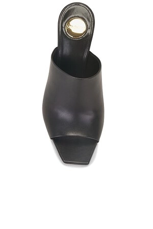 Saint Laurent Jill Mule Sandal - Nero