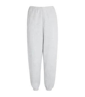 SKIMS Cotton Blend Fleece Sweatpants - Grey