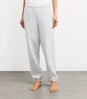 SKIMS Cotton Blend Fleece Sweatpants - Grey