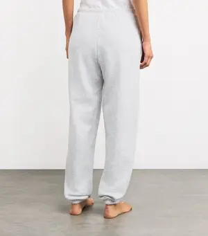 SKIMS Cotton Blend Fleece Sweatpants - Grey