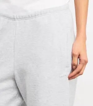 SKIMS Cotton Blend Fleece Sweatpants - Grey