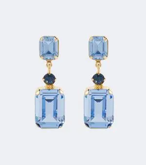 JENNIFER BEHR Justine 18kt Gold-plated Drop Earrings - Blue