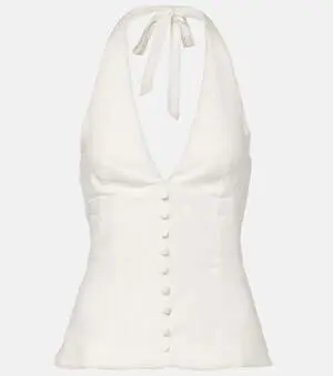 Faithfull The Brand Tie Detailed Vests For Women