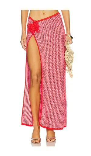 Devon Windsor Magnolia Crochet Skirt